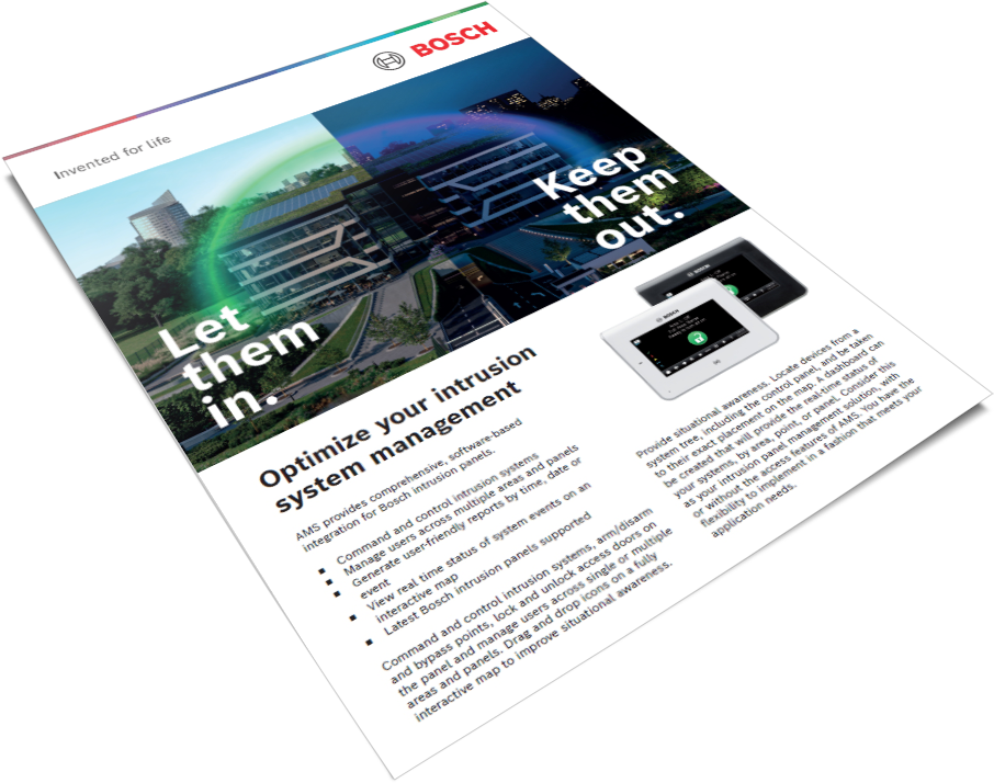 Optimize your Bosch intrusion alarm system management