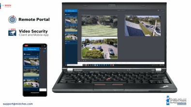 Bosch Remote Portal: Remote Viewing, Alarm Notification, and ...