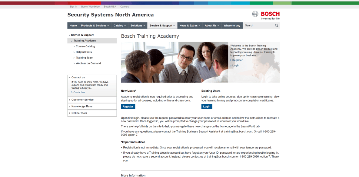 Bosch Video Management System Class: Expert Certification
