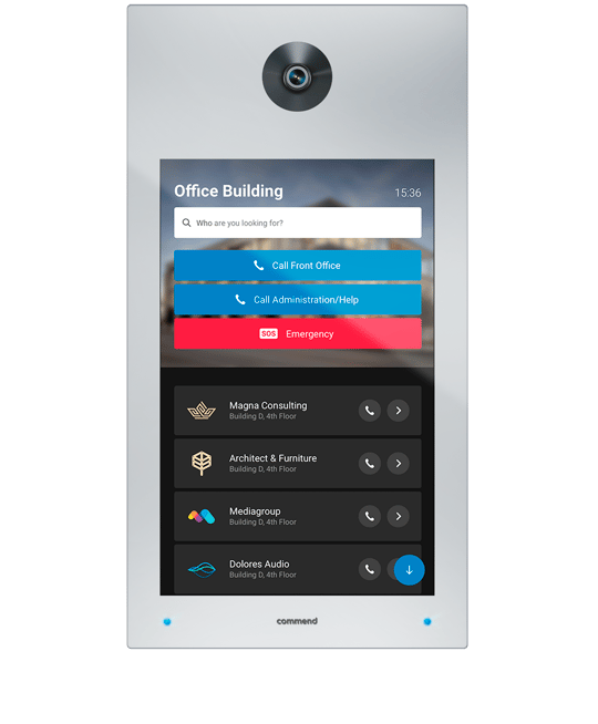 Outdoor Touch Screen Intercom: Challenge and Solution