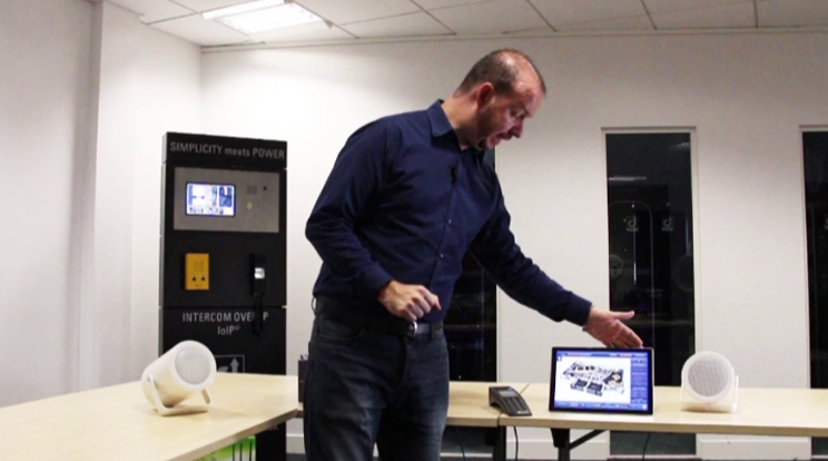 IP Public Address Speakers? Check out this slick demo!