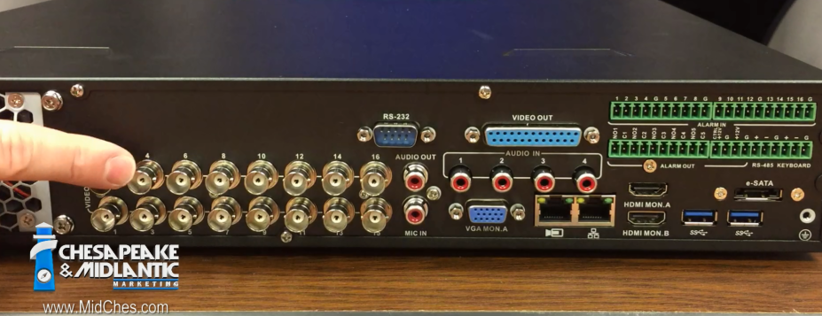 Analog DVR Replaced By Hybrid NVR