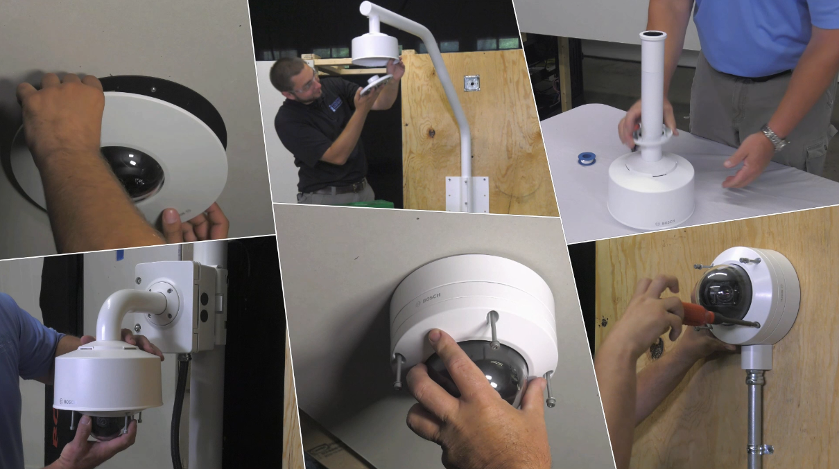Simplifying Installations using Fixed PTRZ Cameras: FLEXIDOME 8000i