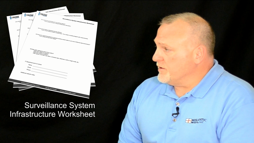 Using the Network Infrastructure Worksheet: Site Survey