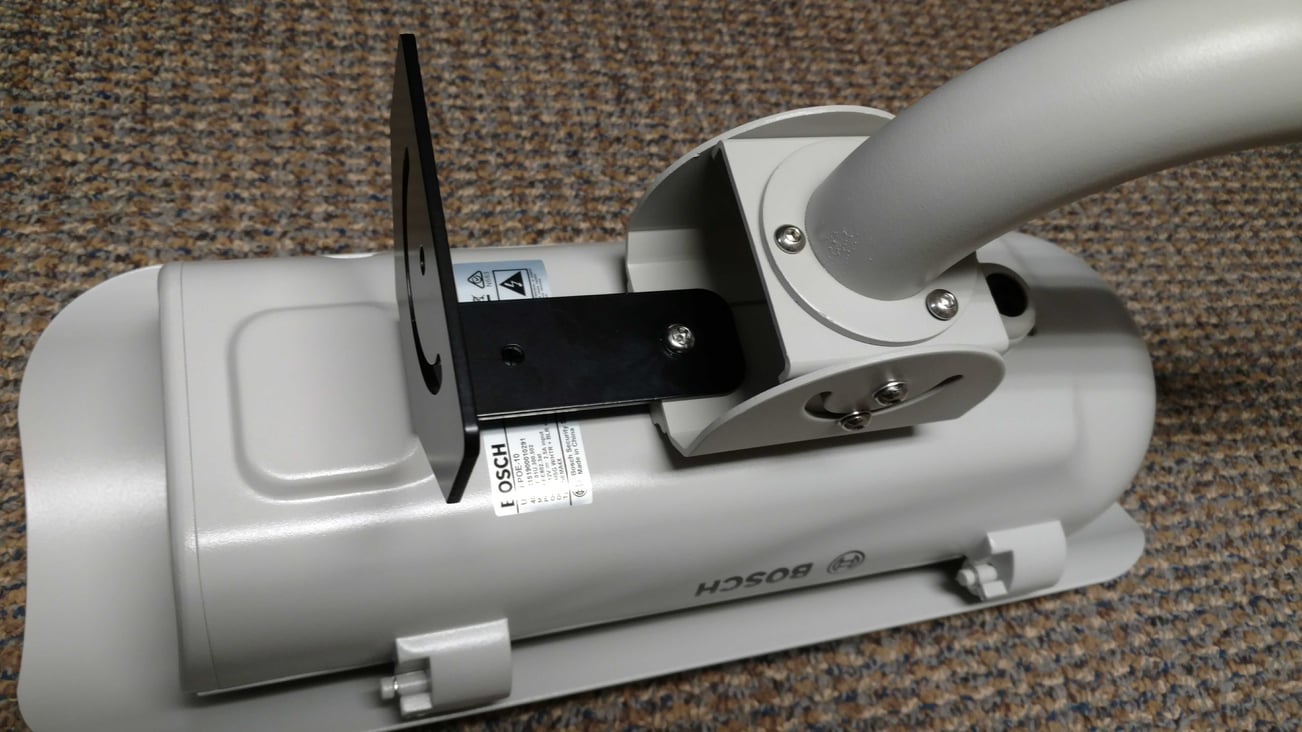 Bosch Outdoor Housing with Mounted IR Illuminator Configuration