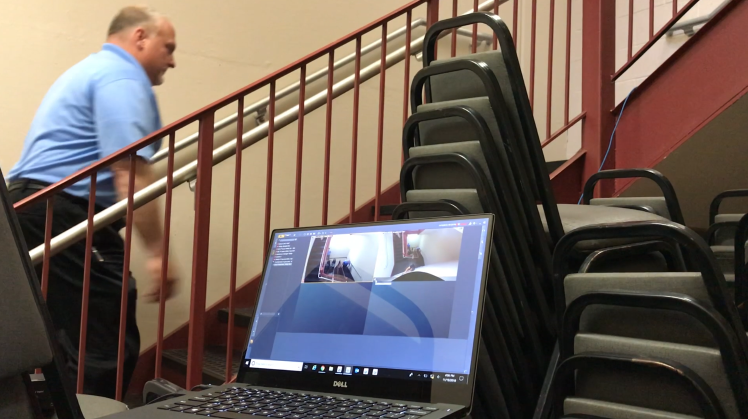 Stairwell Surveillance: Panoramic 180° vs Conventional Dome