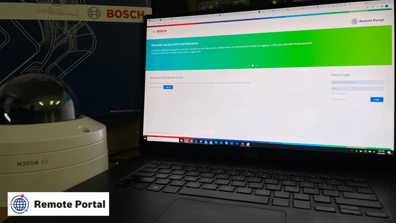Bosch Remote Portal: Remote Viewing, Alarm Notification, and ...