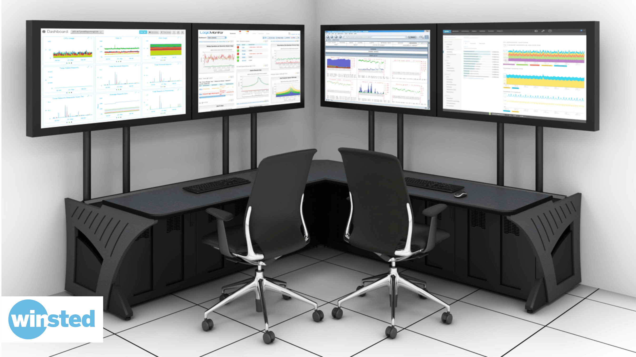 Hospital Security Command Center: Winsted Console Design of the Month