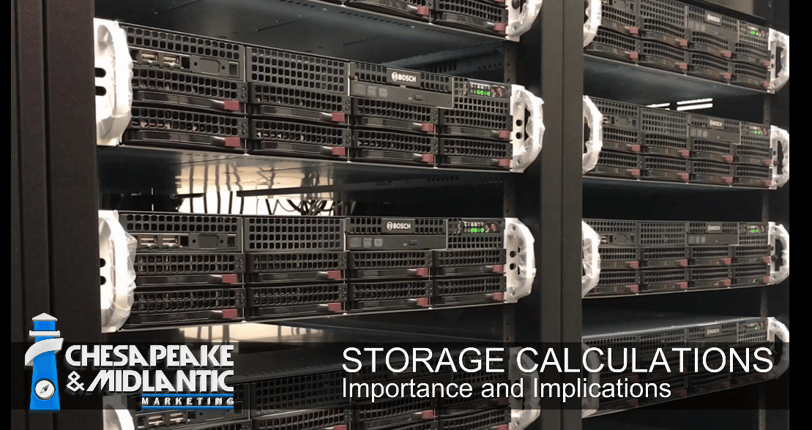 Storage Calculation Considerations