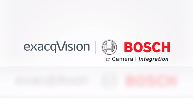 exacqVision with Bosch IP Camera Integration