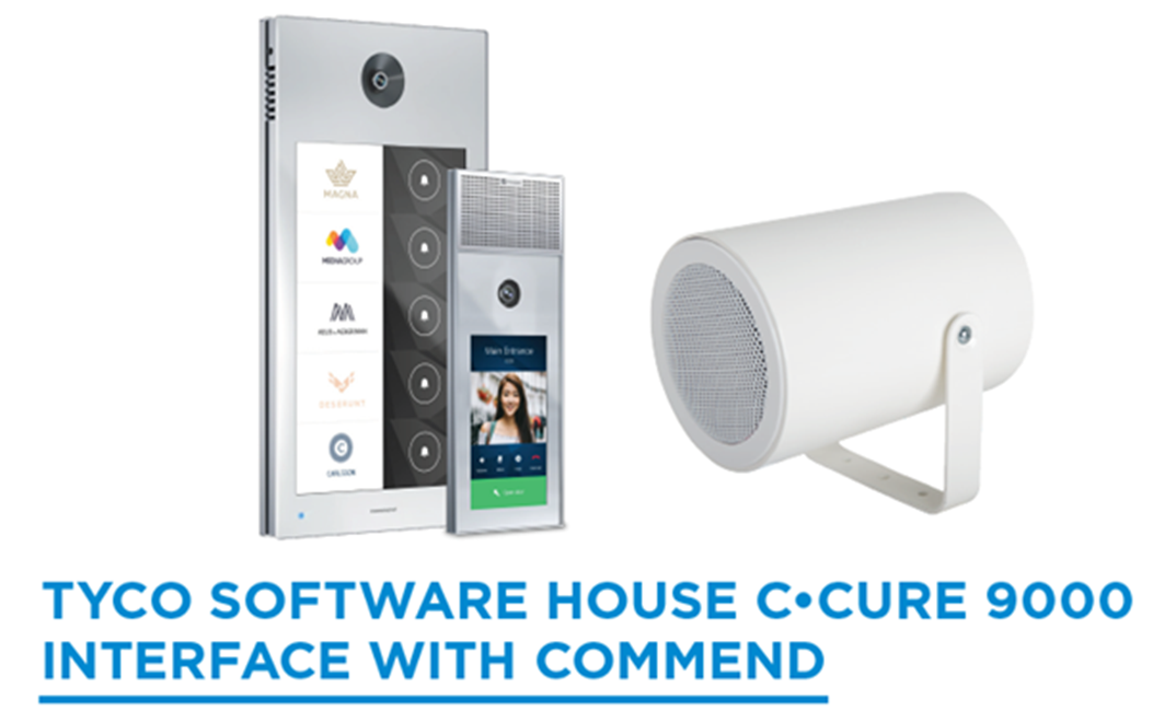Expansion of C•Cure 9000 Integration with Commend Intercom