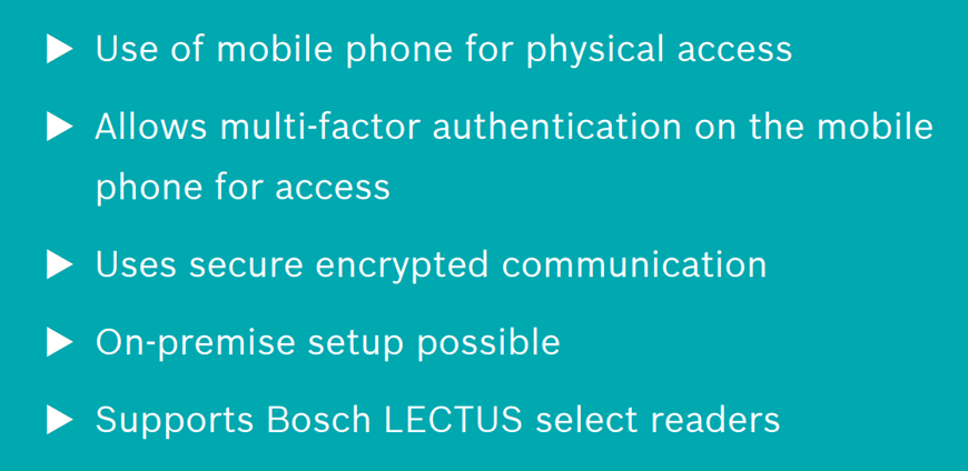 Mobile Credentials for Bosch Access Management System (AMS) and Visitor ...