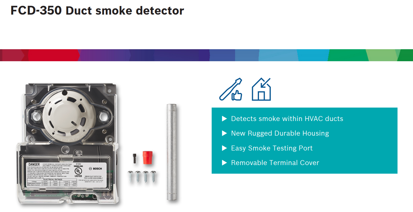 Smoke detectors, hamburgers, mattresses, and UL 268: FCP-350 Solutions
