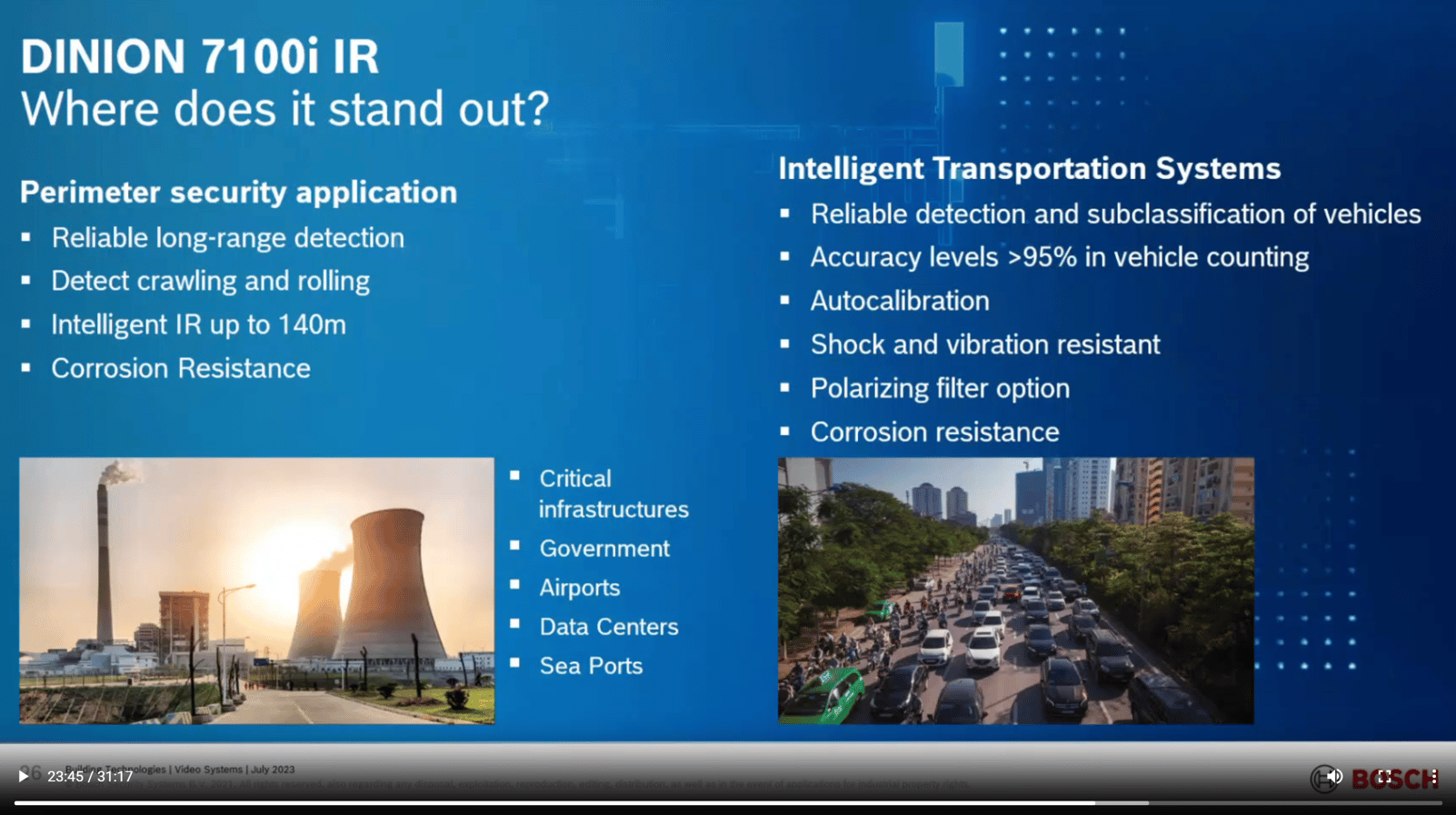 New Release: DINION 7100i IR bullet camera family